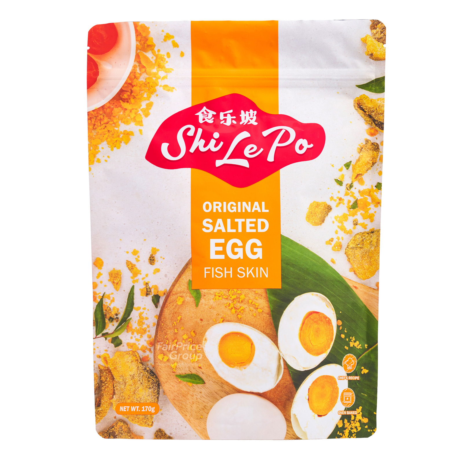 Shi Le Po Salted Egg Fish Skin - Small | NTUC FairPrice