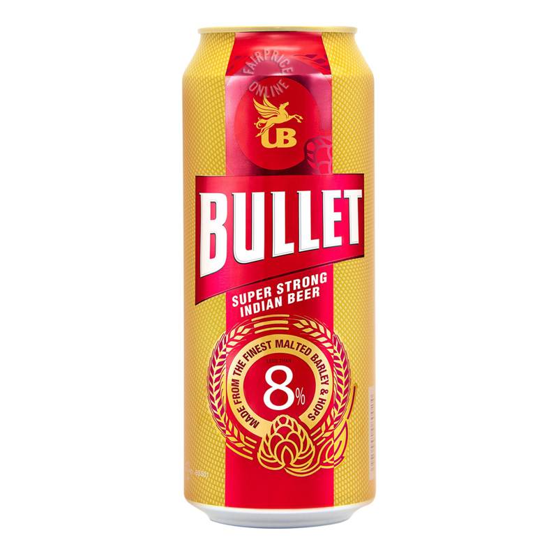 Bullet Super Strong Indian Can Beer | NTUC FairPrice
