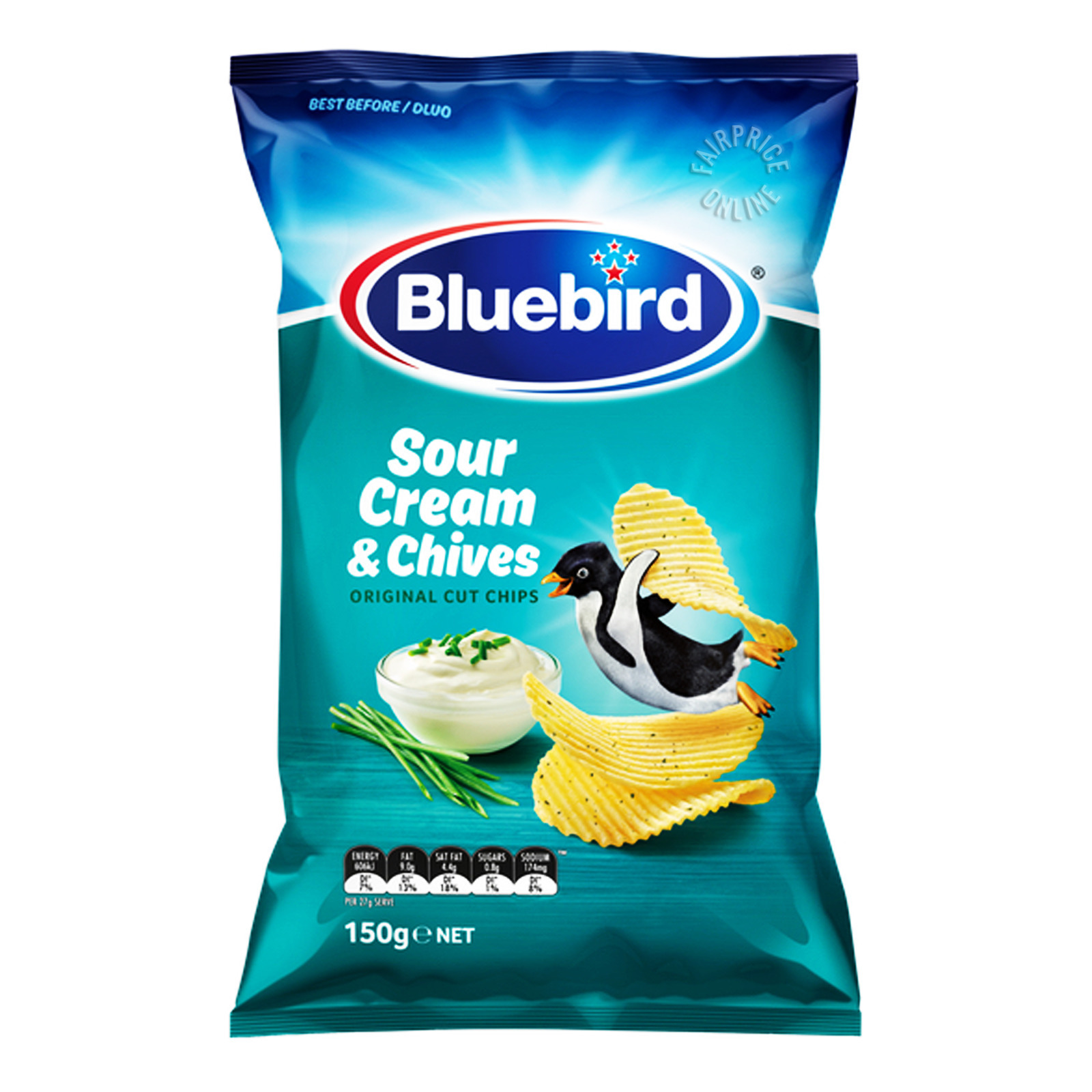 Bluebird Original Cut Chips - Sour Cream & Chives | NTUC FairPrice