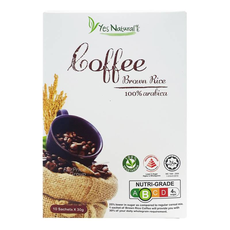 Yes Natural Instant Coffee - Brown Rice | NTUC FairPrice