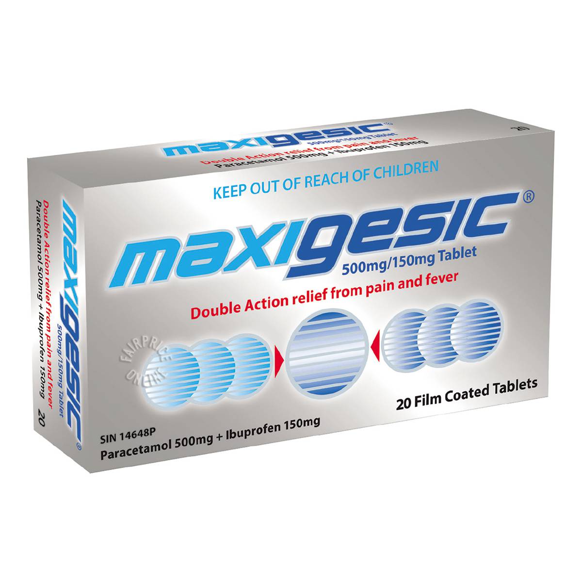 Maxigesic Pain Relief Combination & Ibuprofen | NTUC FairPrice