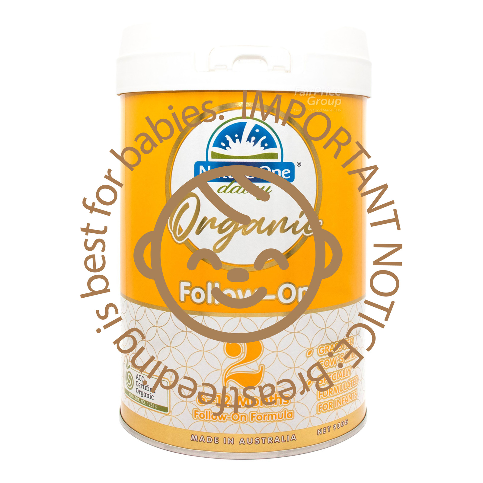 Nature One Dairy Organic Follow On Milk Formula - Stage 2 | NTUC FairPrice