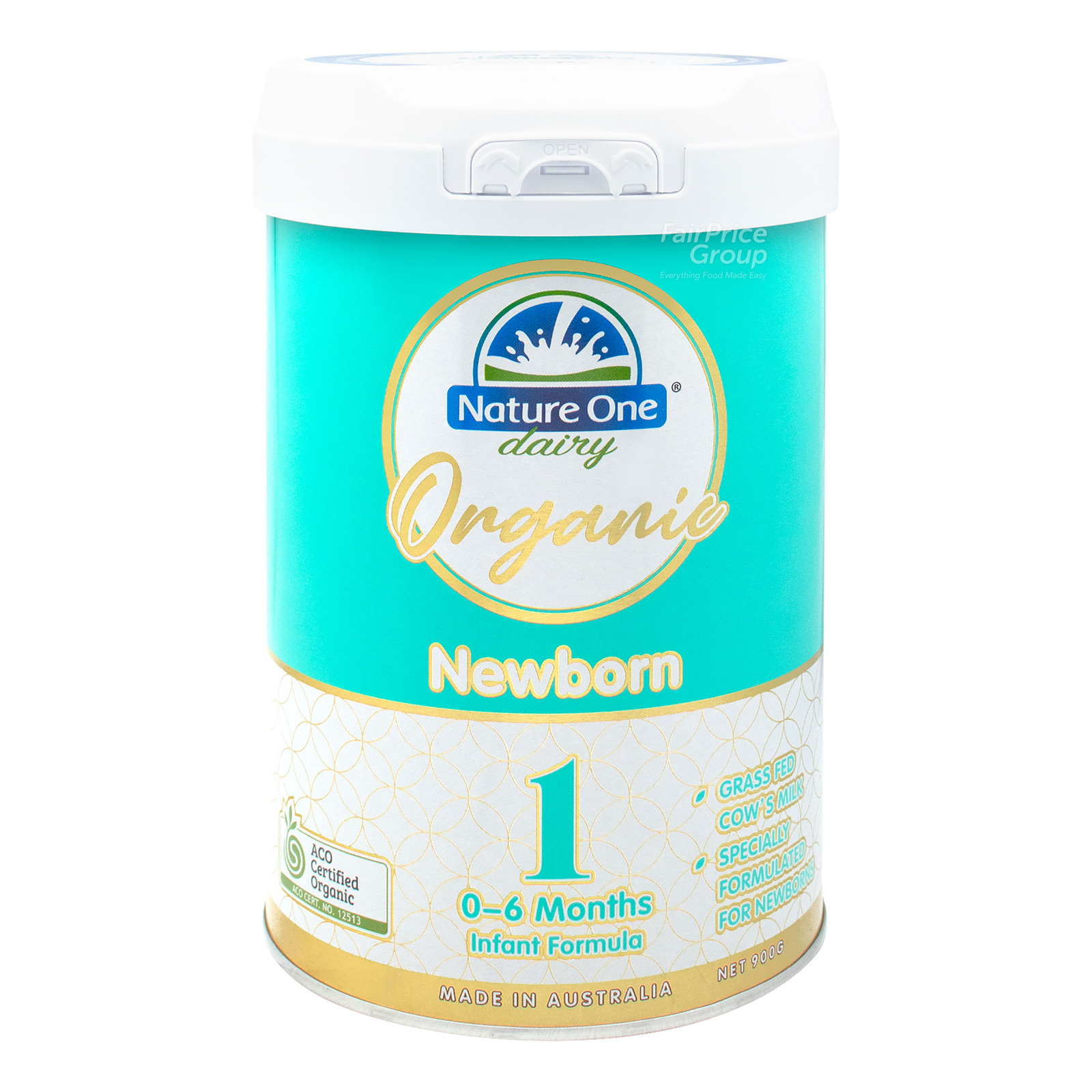 Nature One Dairy Organic Newborn Milk Formula - Stage 1 | NTUC FairPrice