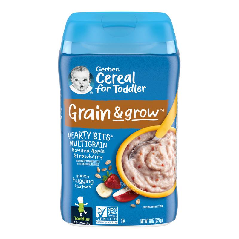 Gerber Baby MultiGrain Cereal - Banana- Apple & Strawberry | NTUC FairPrice