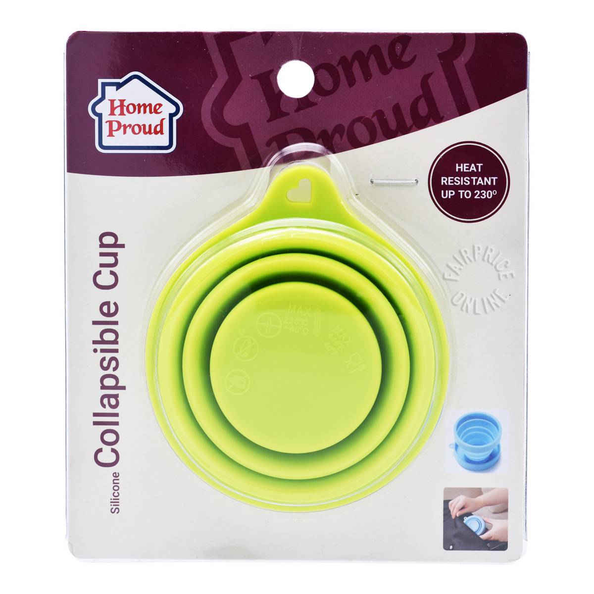 Home Proud Silicone Collapsible Cup | NTUC FairPrice