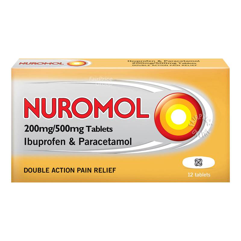 Nuromol Double Action Pain Relief Tablets | NTUC FairPrice