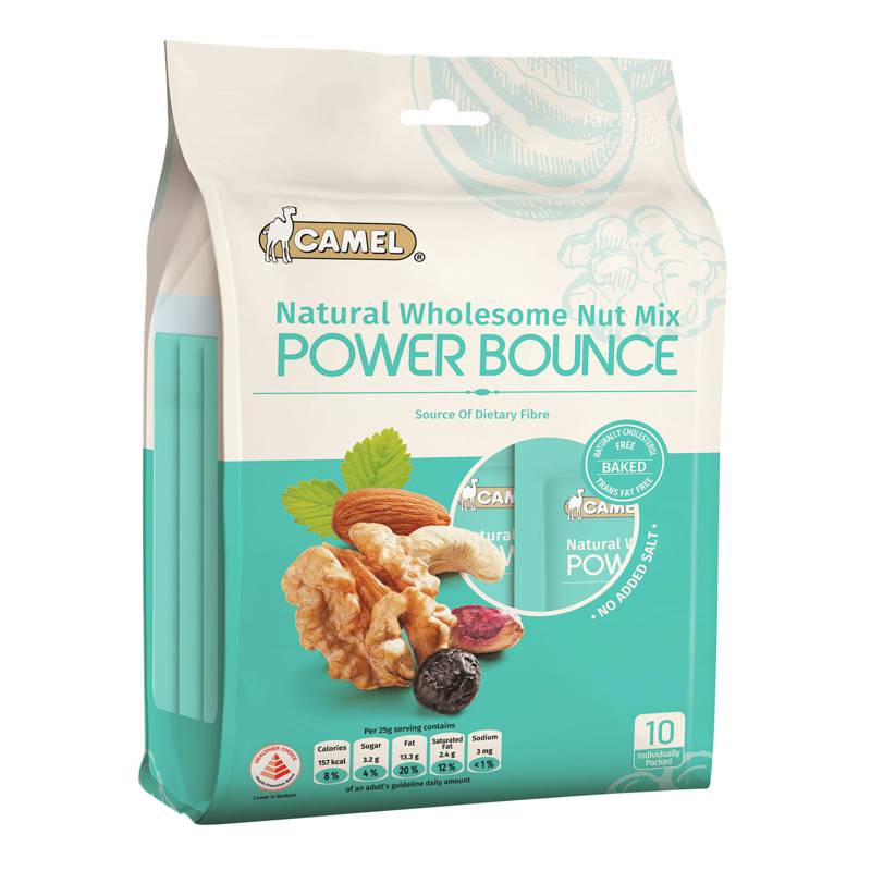 Camel Natural Wholesome Nut Mix - Power Bounce | NTUC FairPrice