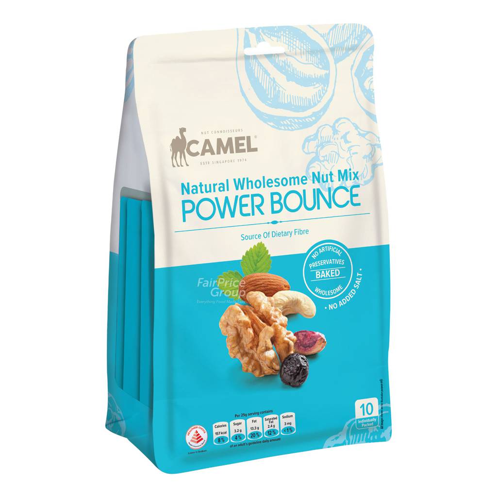 Camel Natural Wholesome Nut Mix - Power Bounce | NTUC FairPrice