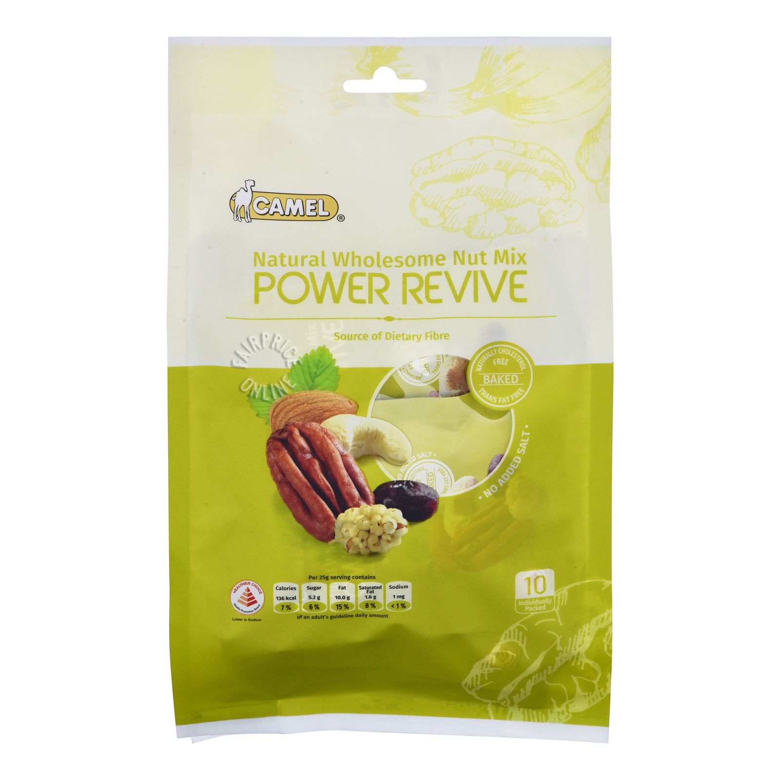 Camel Natural Wholesome Nut Mix - Power Revive | NTUC FairPrice