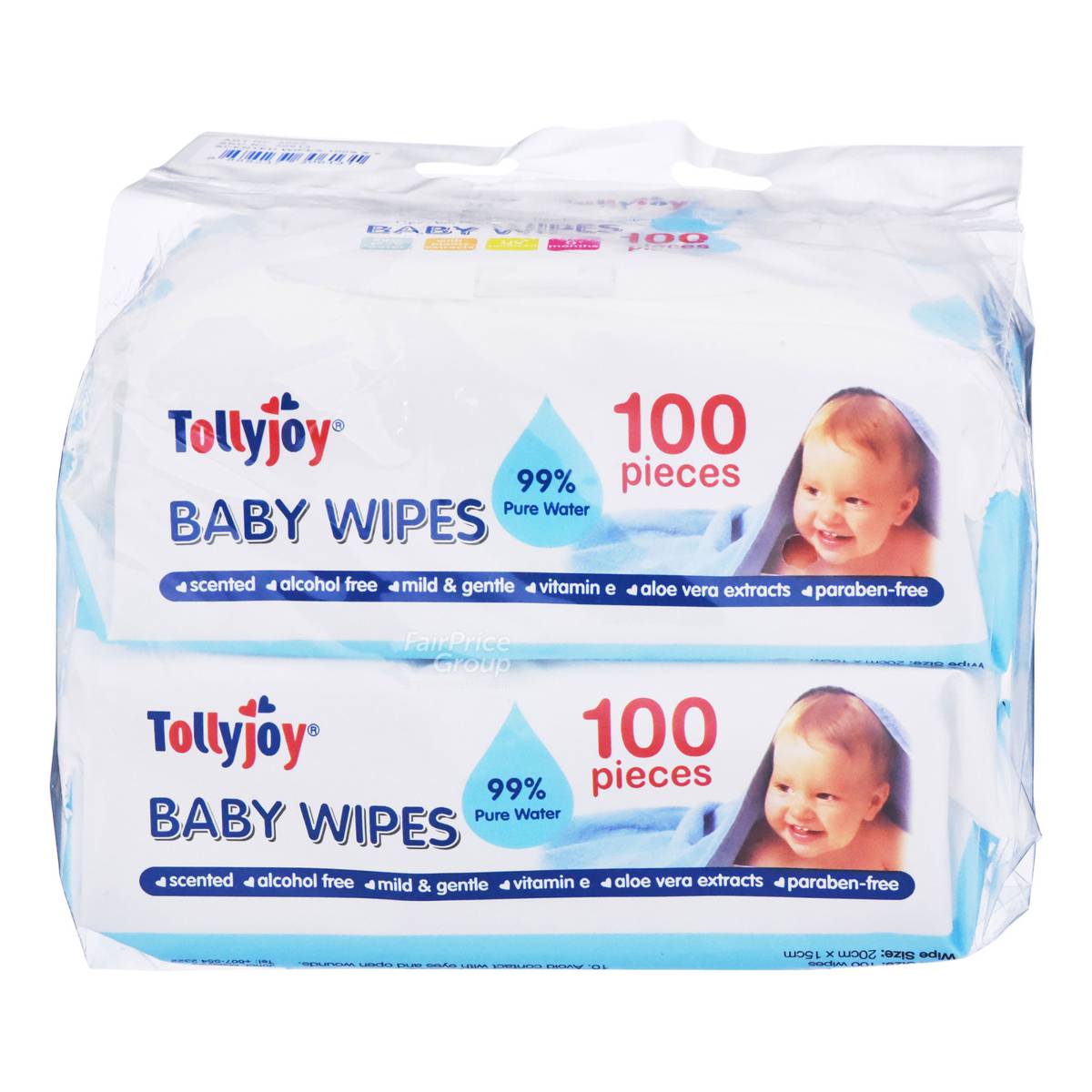 Tollyjoy Baby Wet Wipes - Scented | NTUC FairPrice