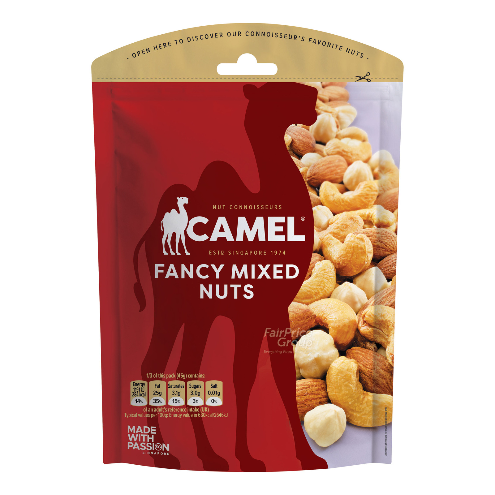 Camel Fancy Mixed Nuts | NTUC FairPrice
