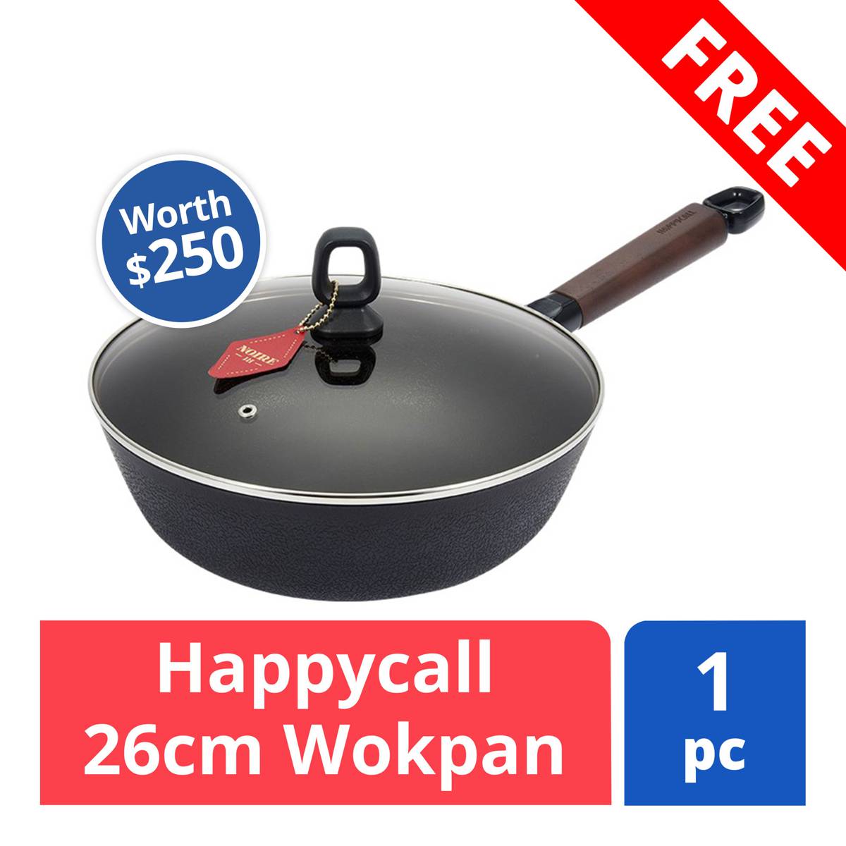 FREE Happycall 26cm wokpan (worth $250) | NTUC FairPrice