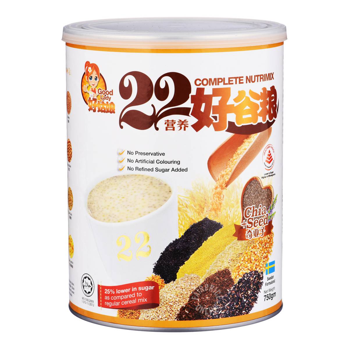 Good Lady 22 Complete Nutrimix Powder - Chia Seed | NTUC FairPrice