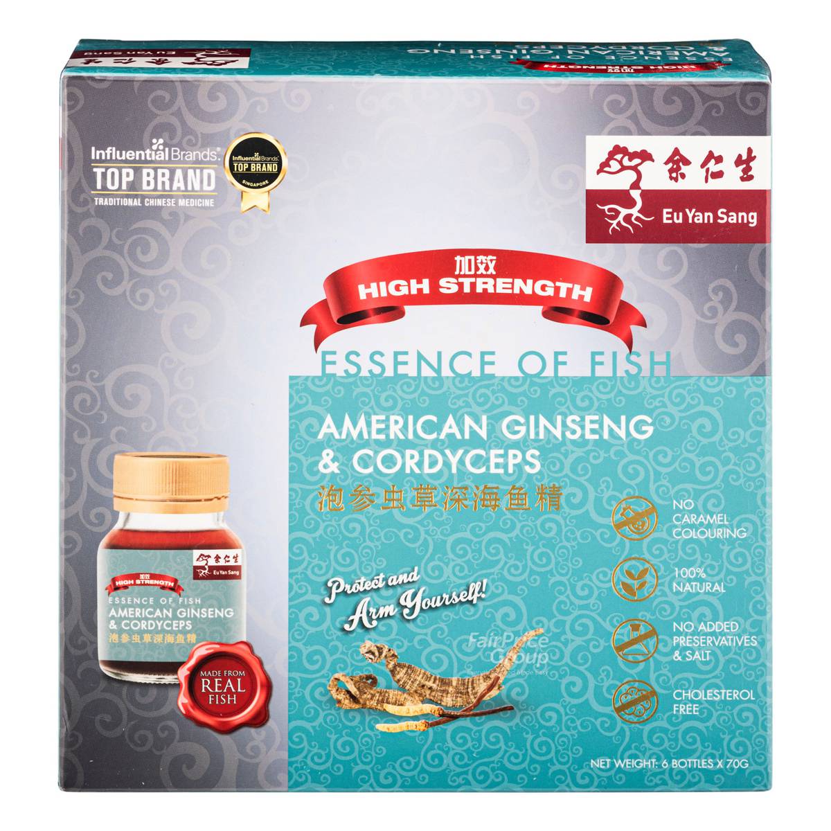 Eu Yan Sang Essence of Fish - American Ginseng & Cordyceps | NTUC FairPrice