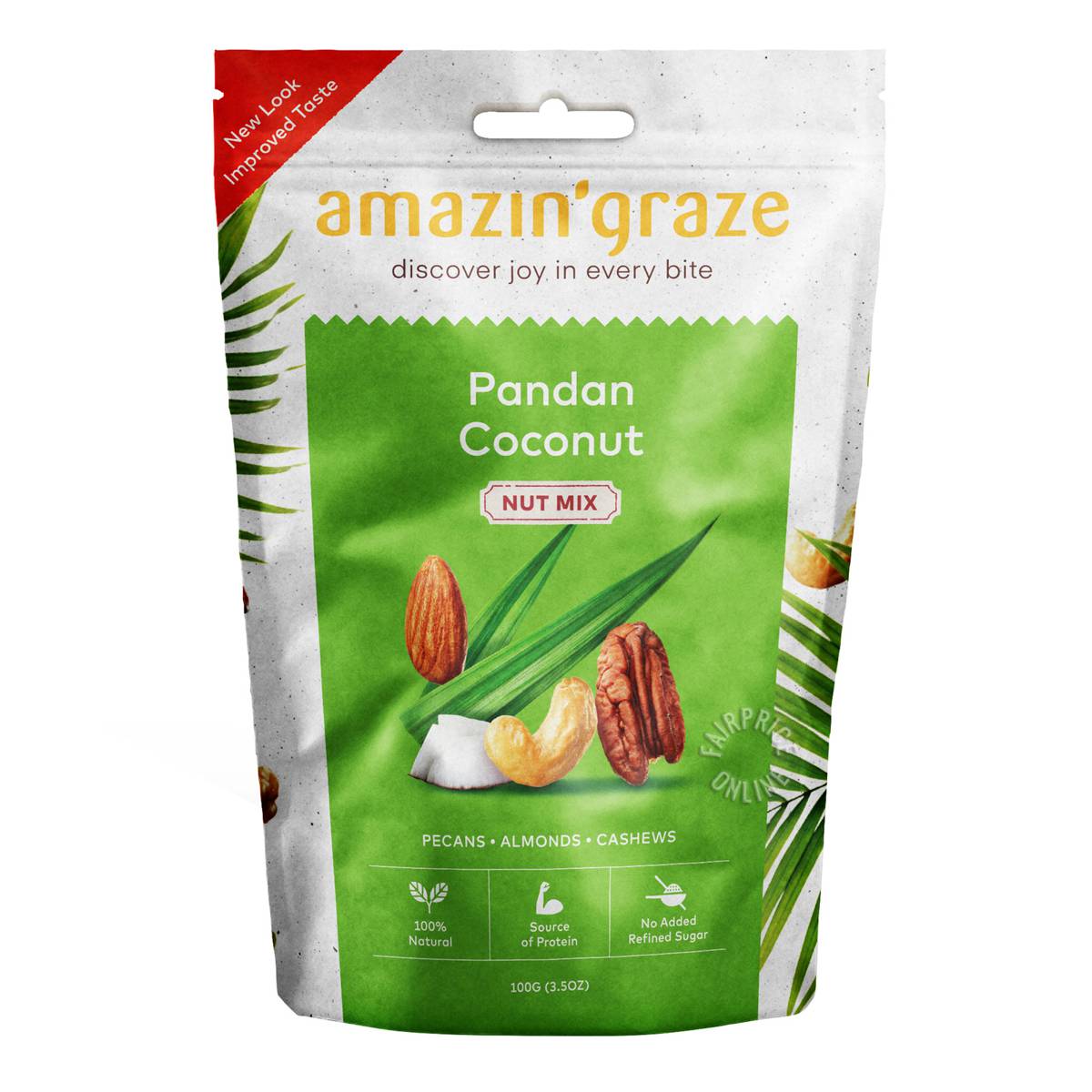Amazin' Graze Nut Mix - Pandan Coconut | NTUC FairPrice