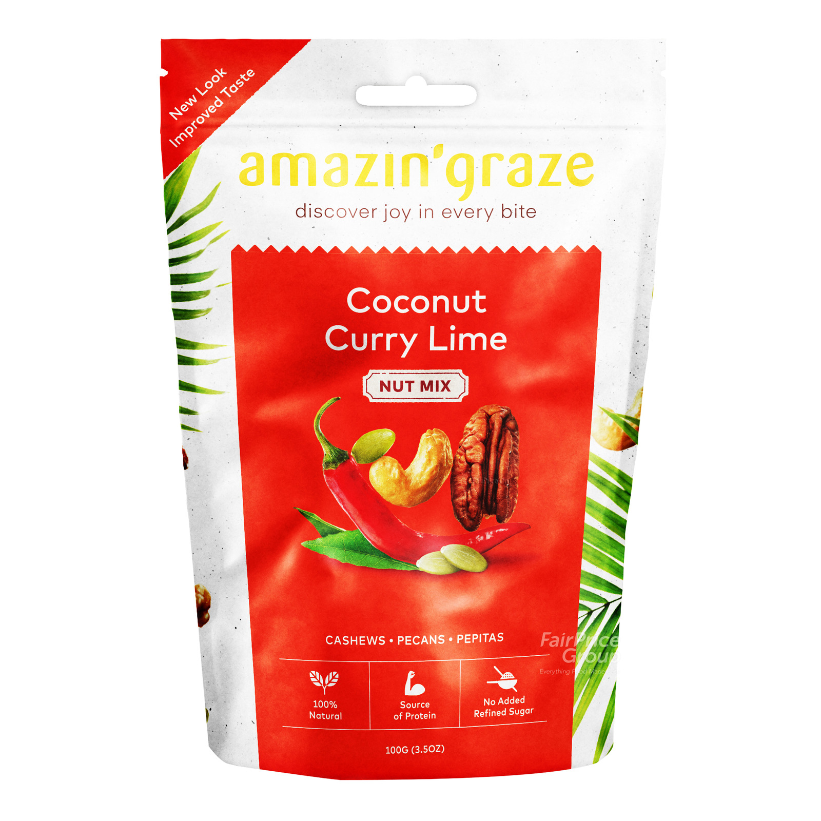 Amazin' Graze Nut Mix - Coconut Curry Lime | NTUC FairPrice