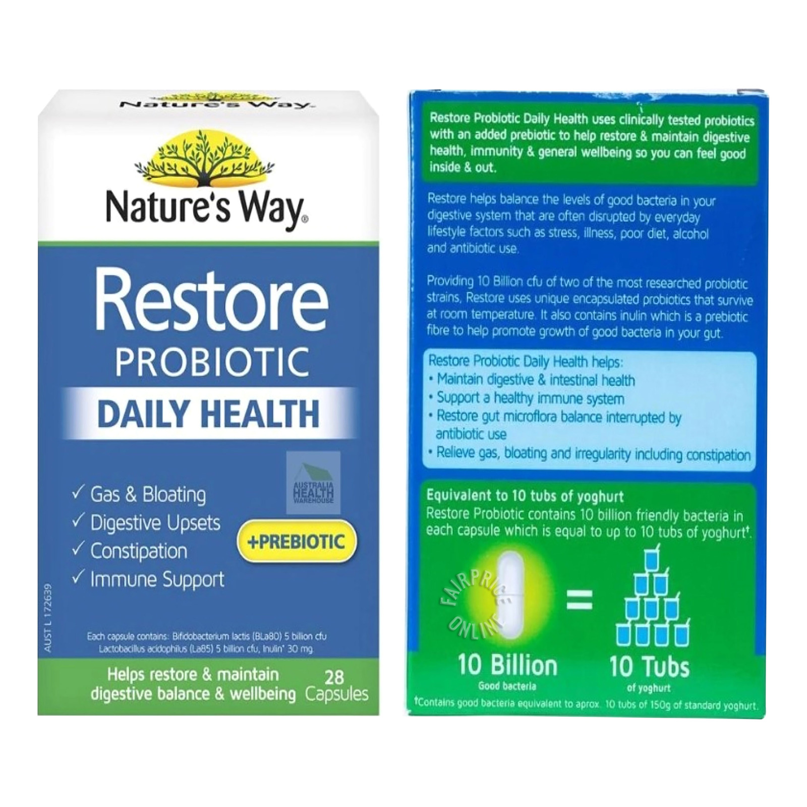Naturesway Restore Probiotic - Daily Health | NTUC FairPrice