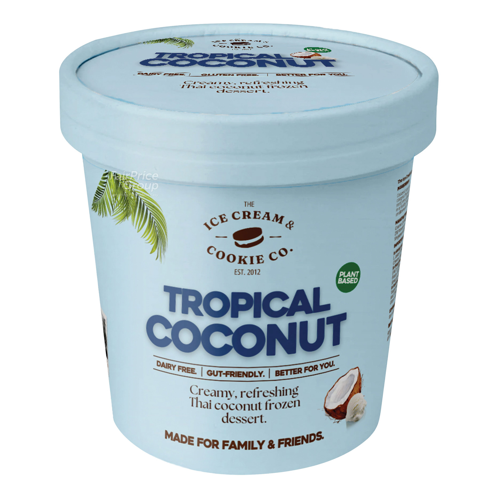 The Ice Cream & Cookie Co. Ice Cream - Tropical Coconut | NTUC FairPrice
