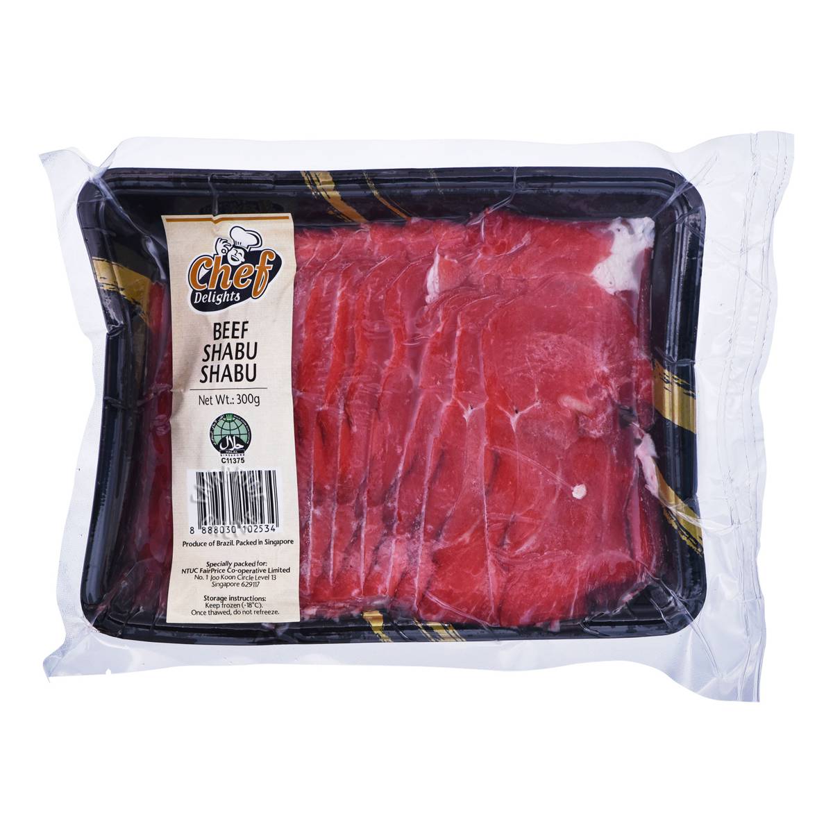 Chef Delights Frozen Beef Shabu Shabu | NTUC FairPrice