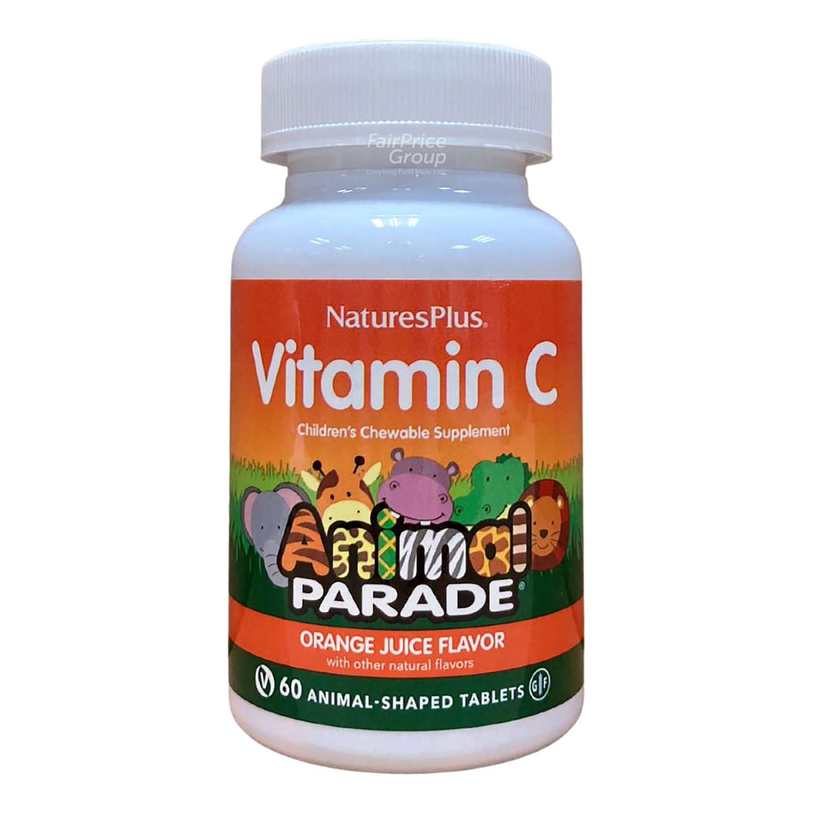 NaturePlus Children's Chewable Vitamin C | NTUC FairPrice