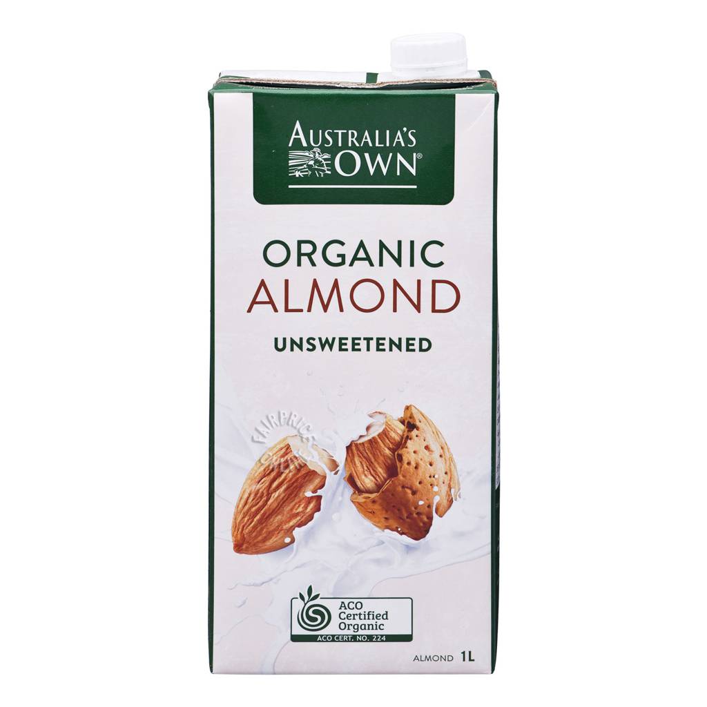 Australia's Own Organic Milk - Almond (Unsweetened) | NTUC FairPrice