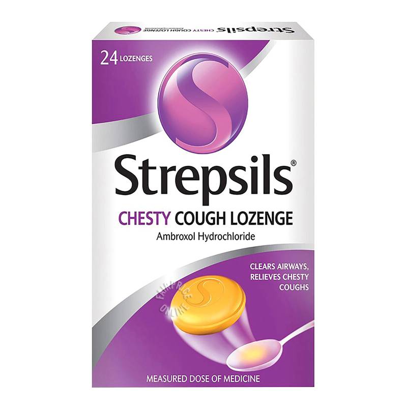 Strepsils Lozenges Box - Chesty Cough | NTUC FairPrice