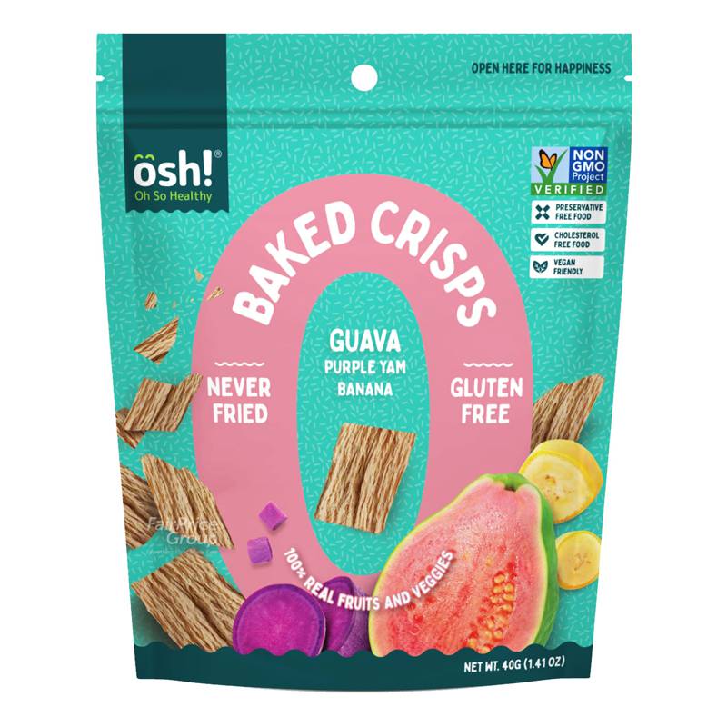 Oh So Healthy! Fruit Crisps - Guava- Purple Yam- Banana | NTUC FairPrice