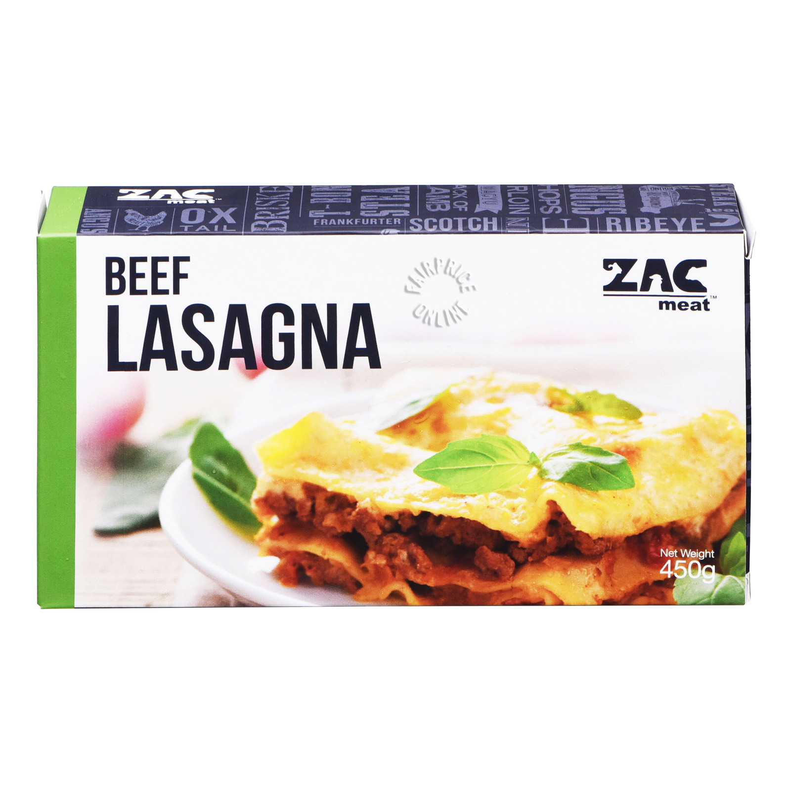 Zac Meat Lasagna - Beef | NTUC FairPrice
