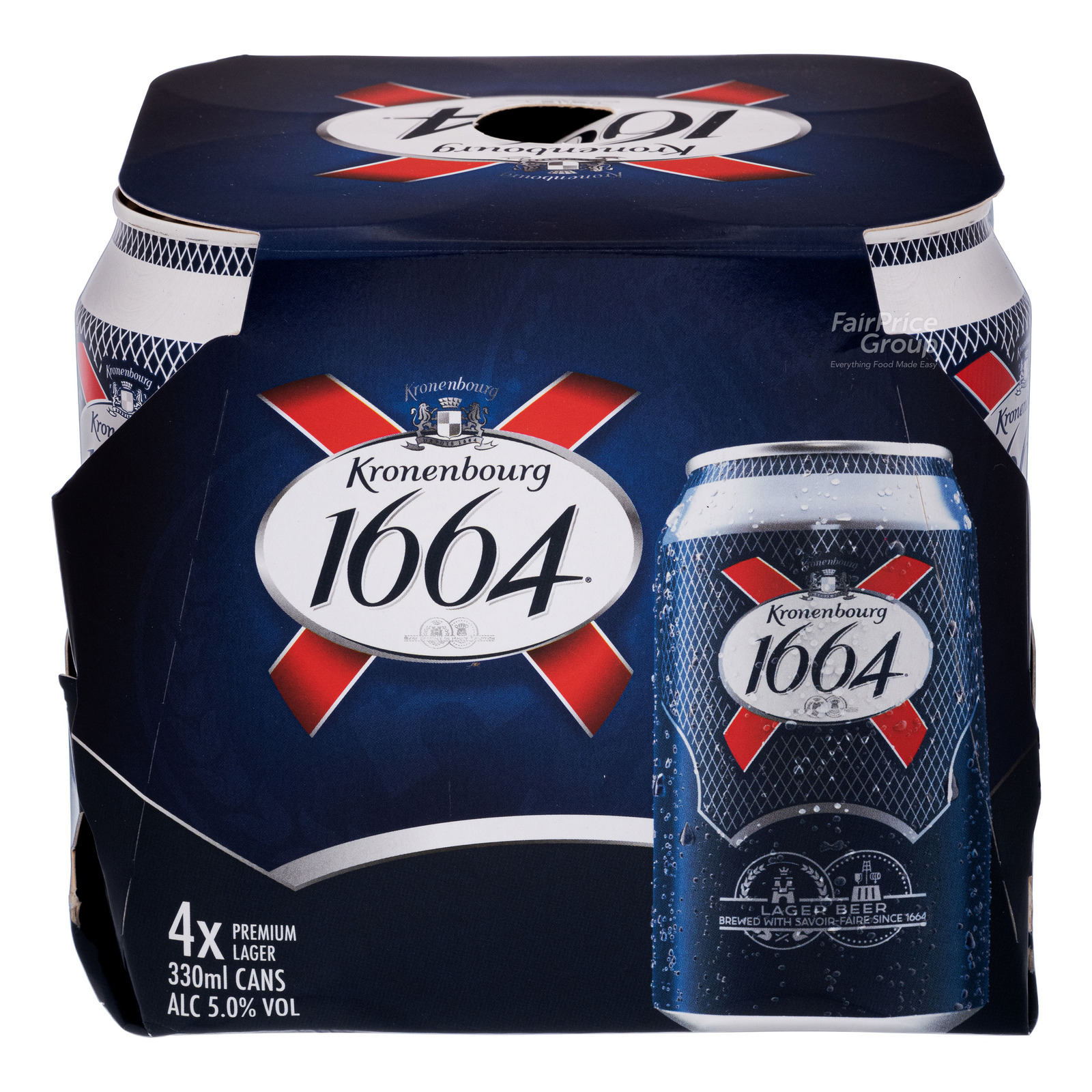 Kronenbourg 1664 Can Beer - Original | NTUC FairPrice