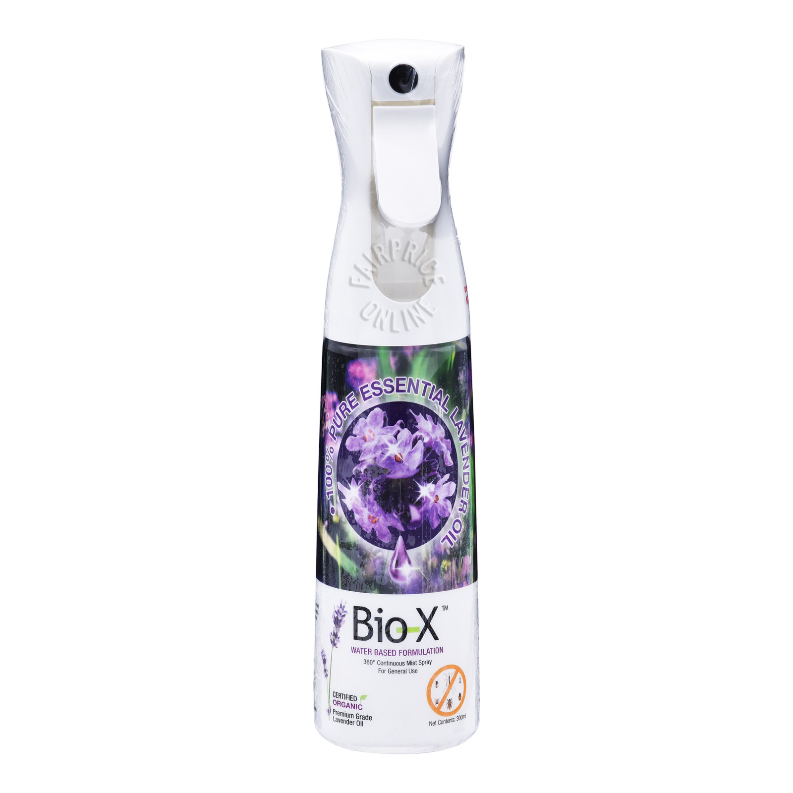 Bio-X Water-Based Mist Spray - Lavender Oil | NTUC FairPrice