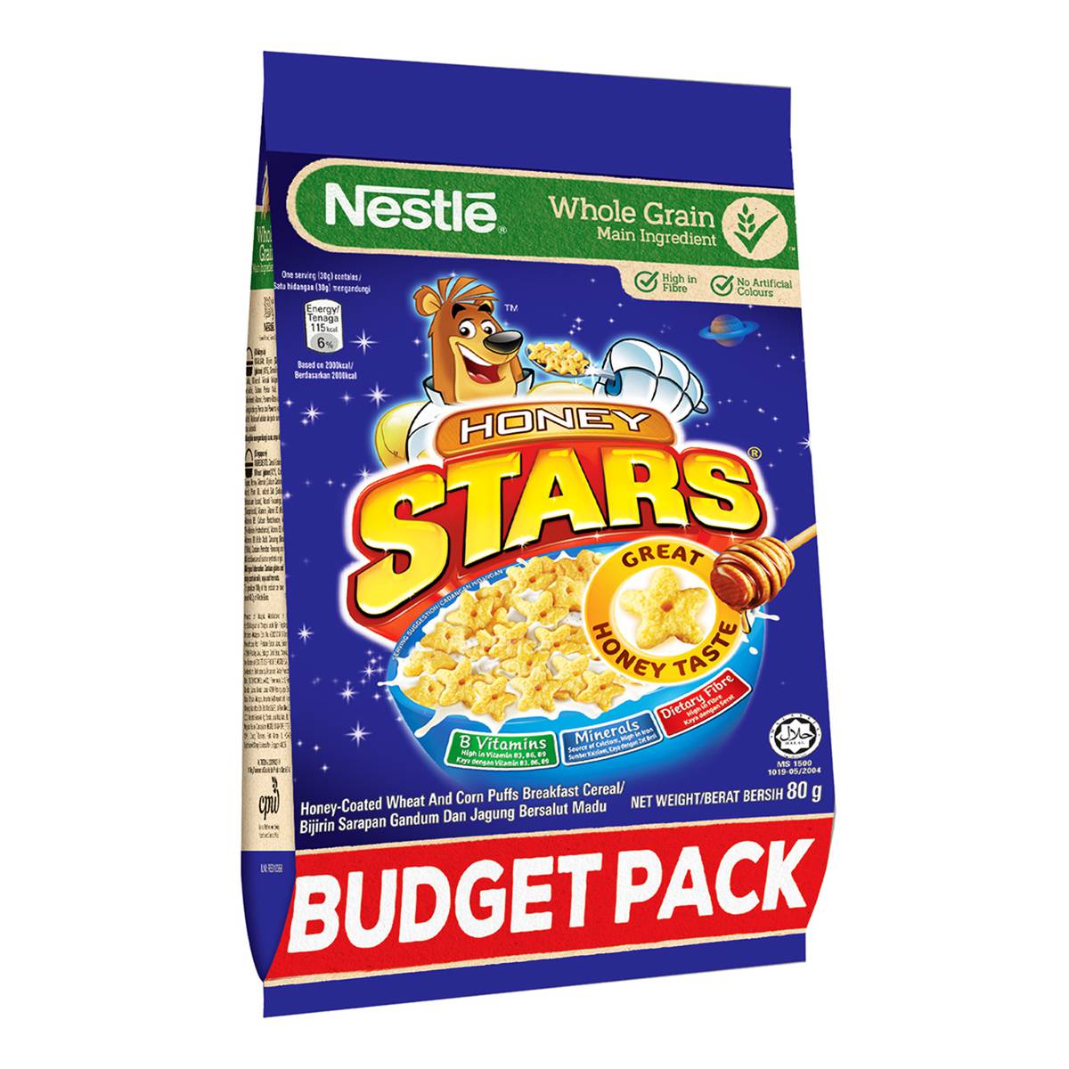 Nestle Breakfast Cereal Packet - Honey Stars | NTUC FairPrice