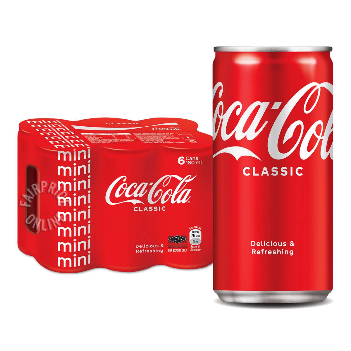 Coca-Cola Mini Can Drink - Classic | NTUC FairPrice