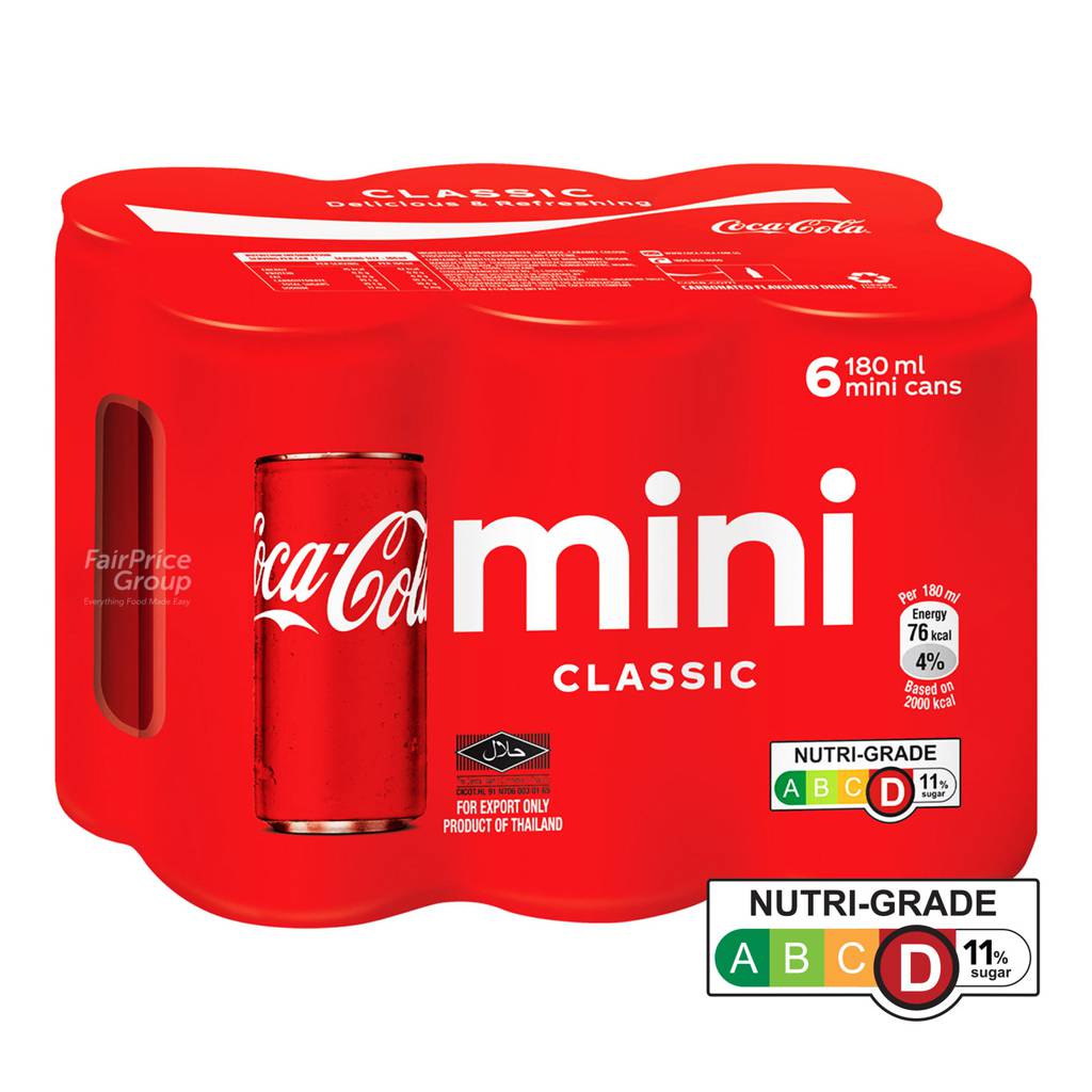 Coca-Cola Mini Can Drink - Classic | NTUC FairPrice