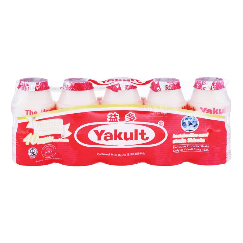 Yakult Cultured Milk Bottle Drink - Original | NTUC FairPrice
