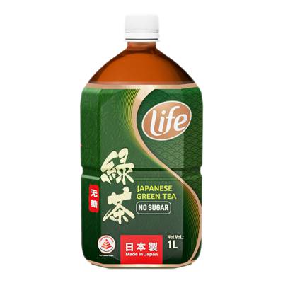Life Japanese Green Tea Bottle Drink - No Sugar | NTUC FairPrice