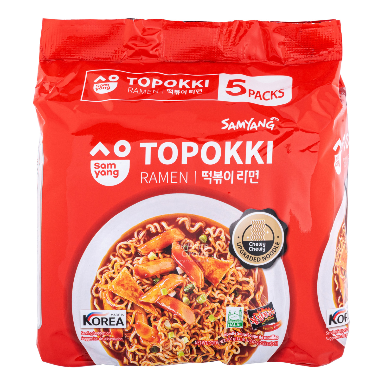Samyang Korean Instant Ramen - Topokki | NTUC FairPrice