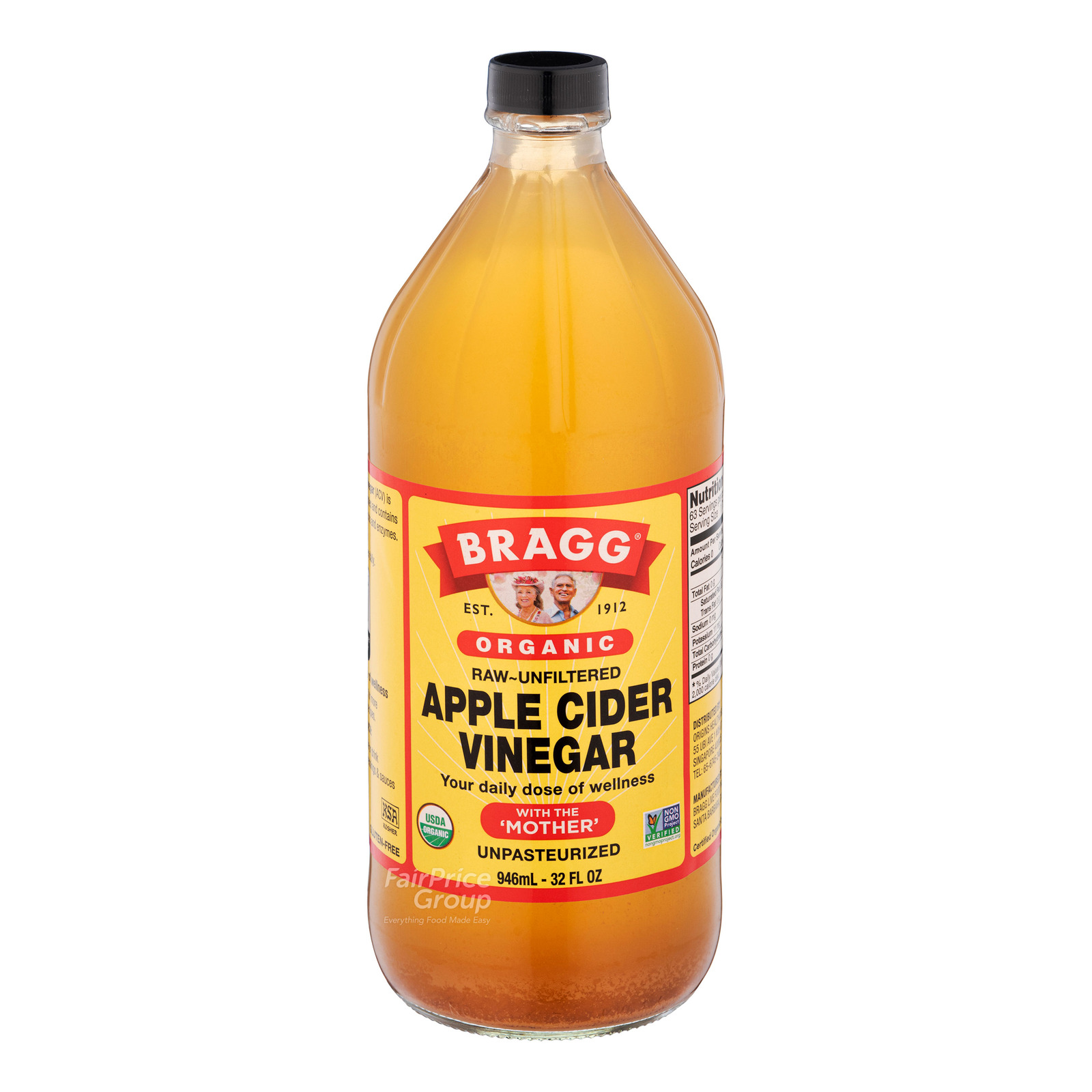 Bragg Organic Apple Cider Vinegar - Original | NTUC FairPrice