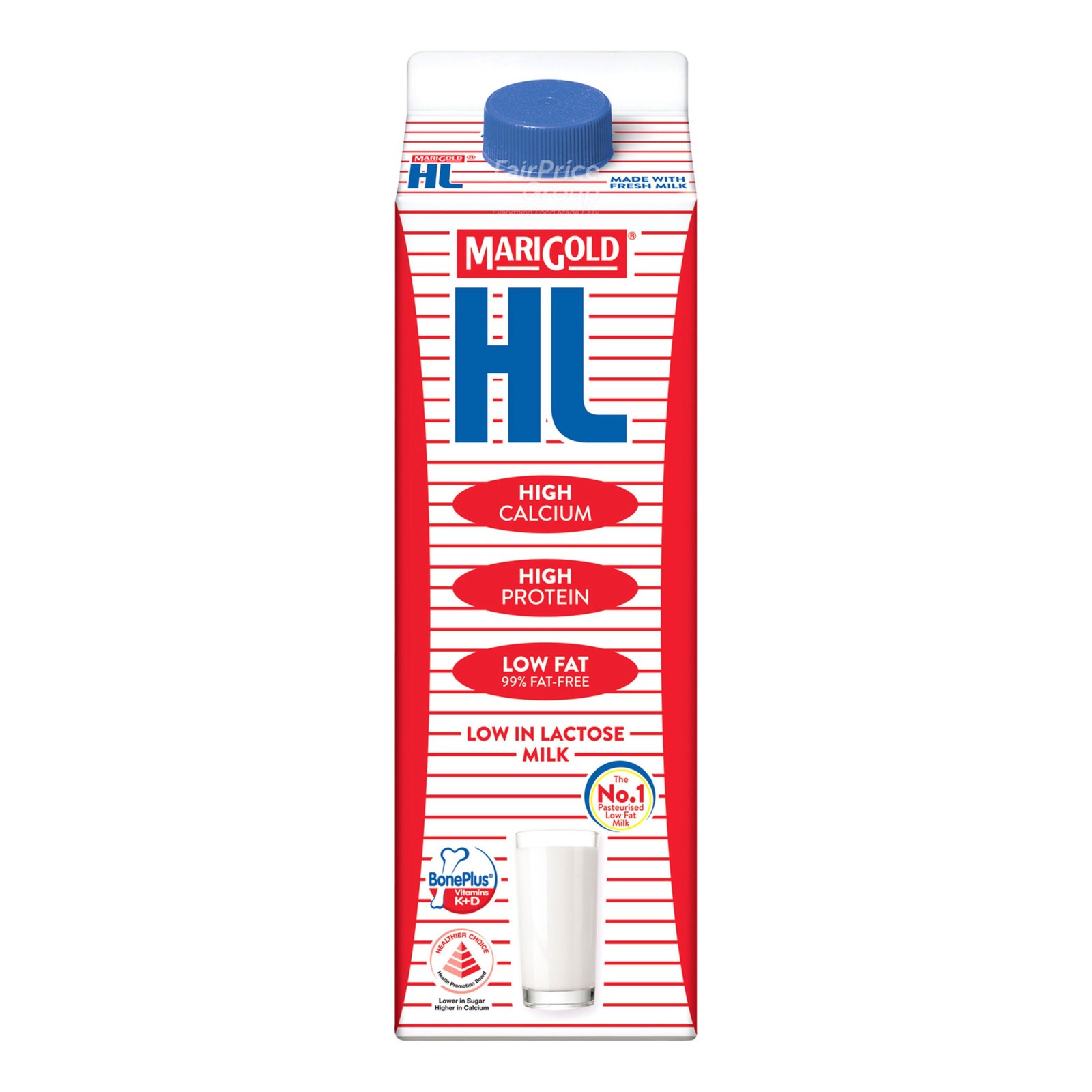 Marigold HL Milk - Plain | NTUC FairPrice