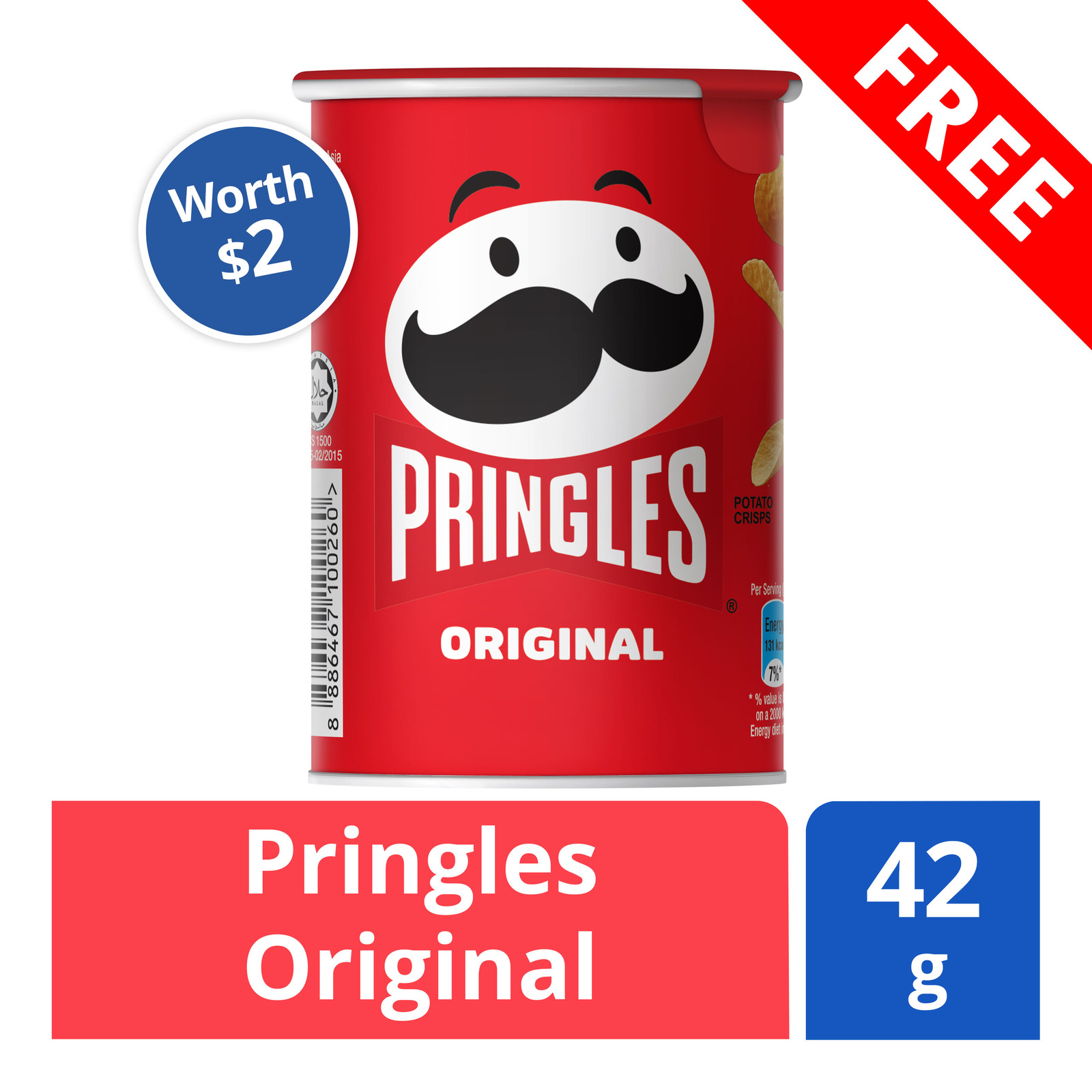 FREE Pringles Original 42g (worth $2) | NTUC FairPrice