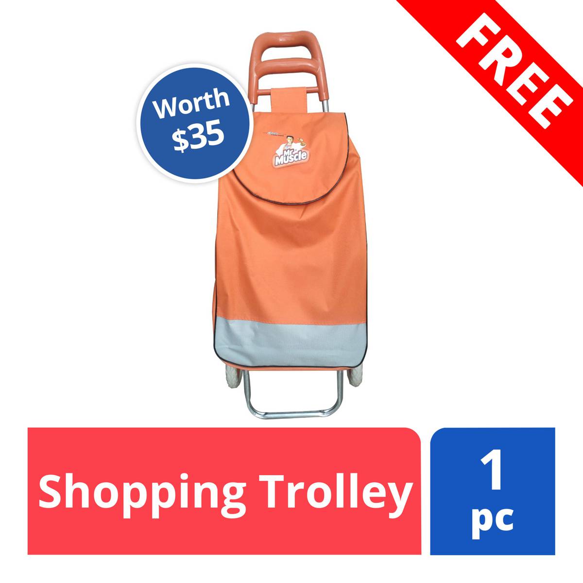 FREE Shopping Trolley (worth $35) | NTUC FairPrice