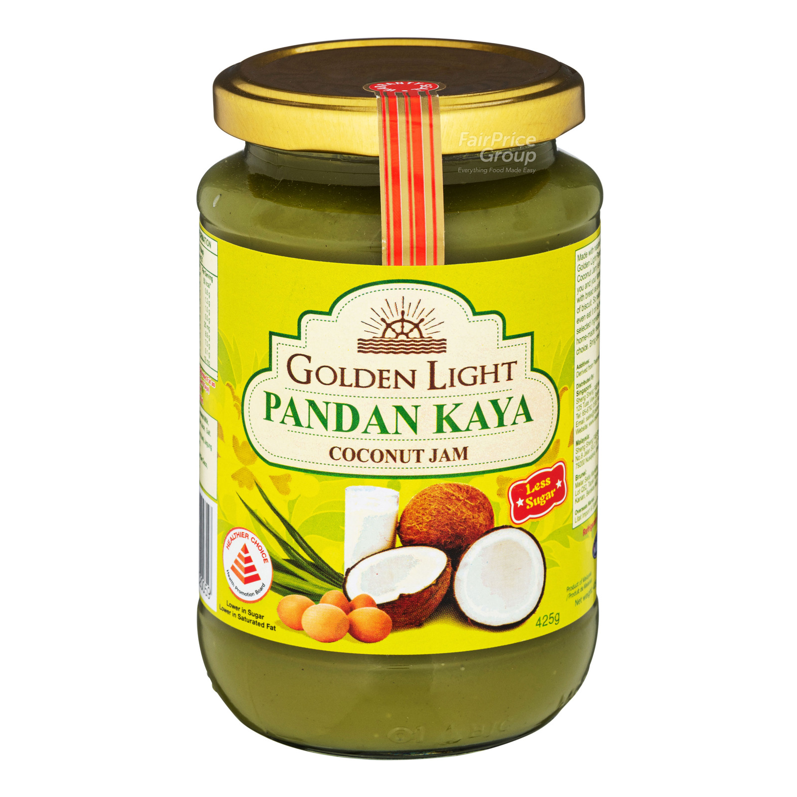 Golden Light Kaya - Pandan | NTUC FairPrice