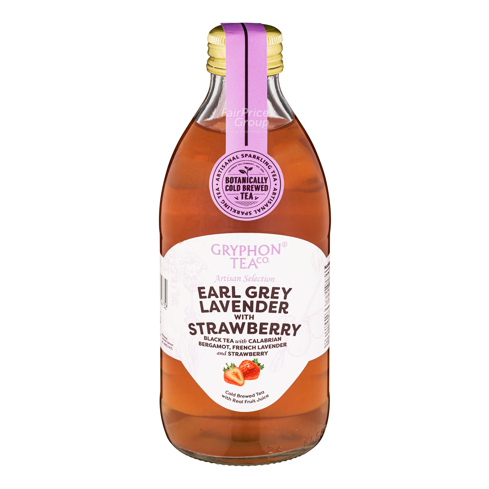 Gryphon Cold Brew Sparkling Tea - EarlGrey Lavender Strawberry | NTUC ...