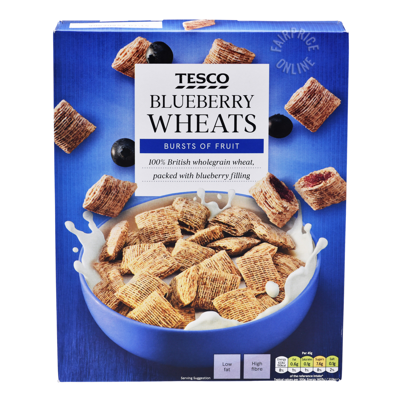 Tesco Wheats Cereal - Blueberry | NTUC FairPrice