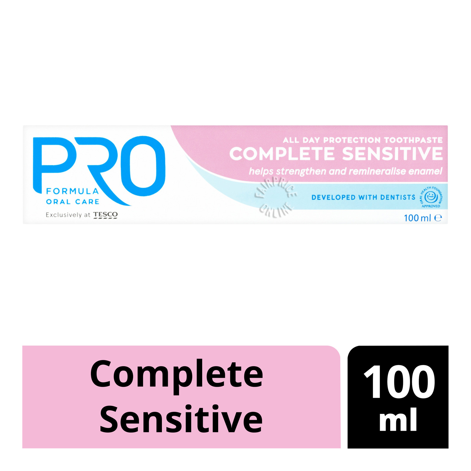 Tesco Pro All Day Protection Toothpaste - Complete Sensitive | NTUC ...
