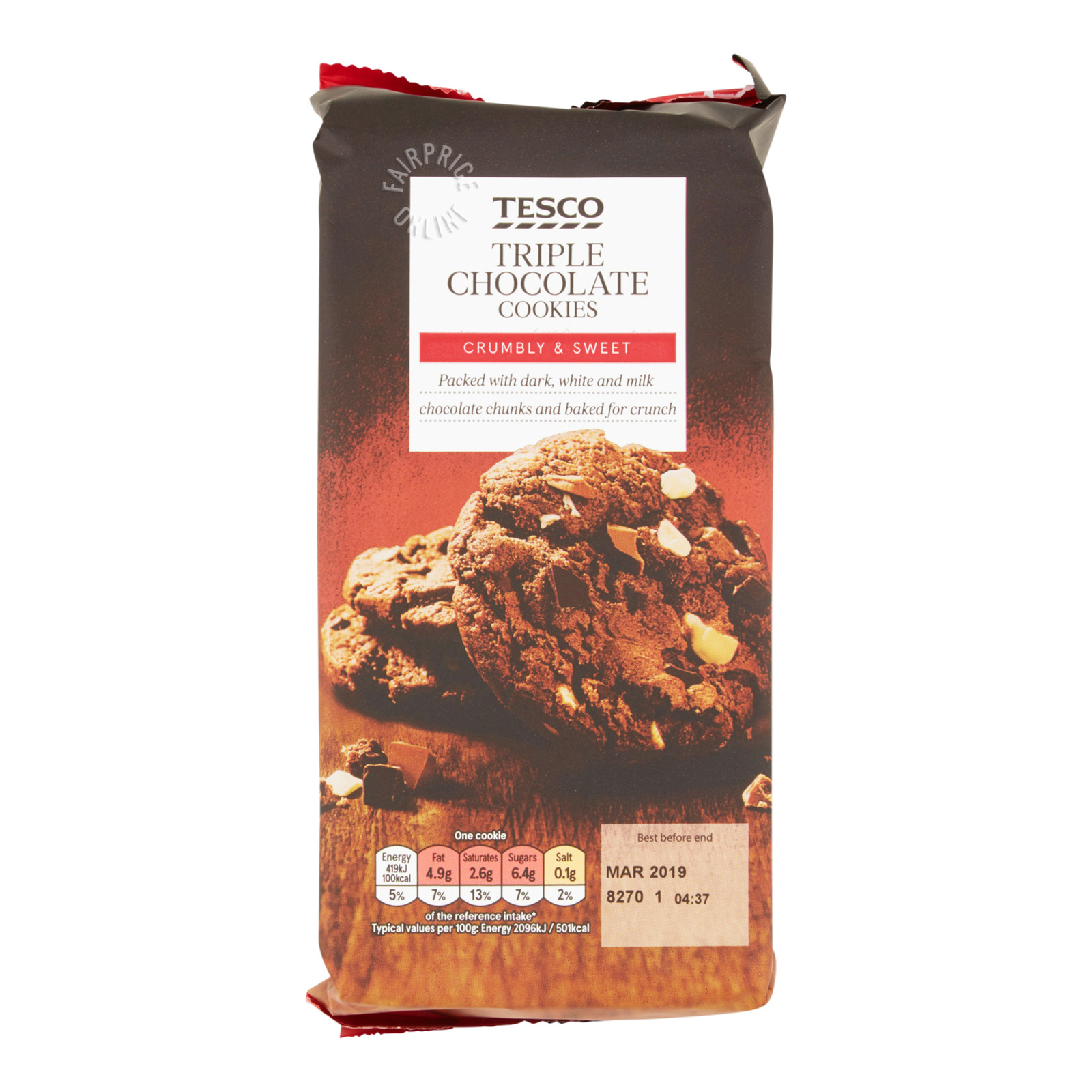 Tesco Cookies - Triple Chocolate | NTUC FairPrice