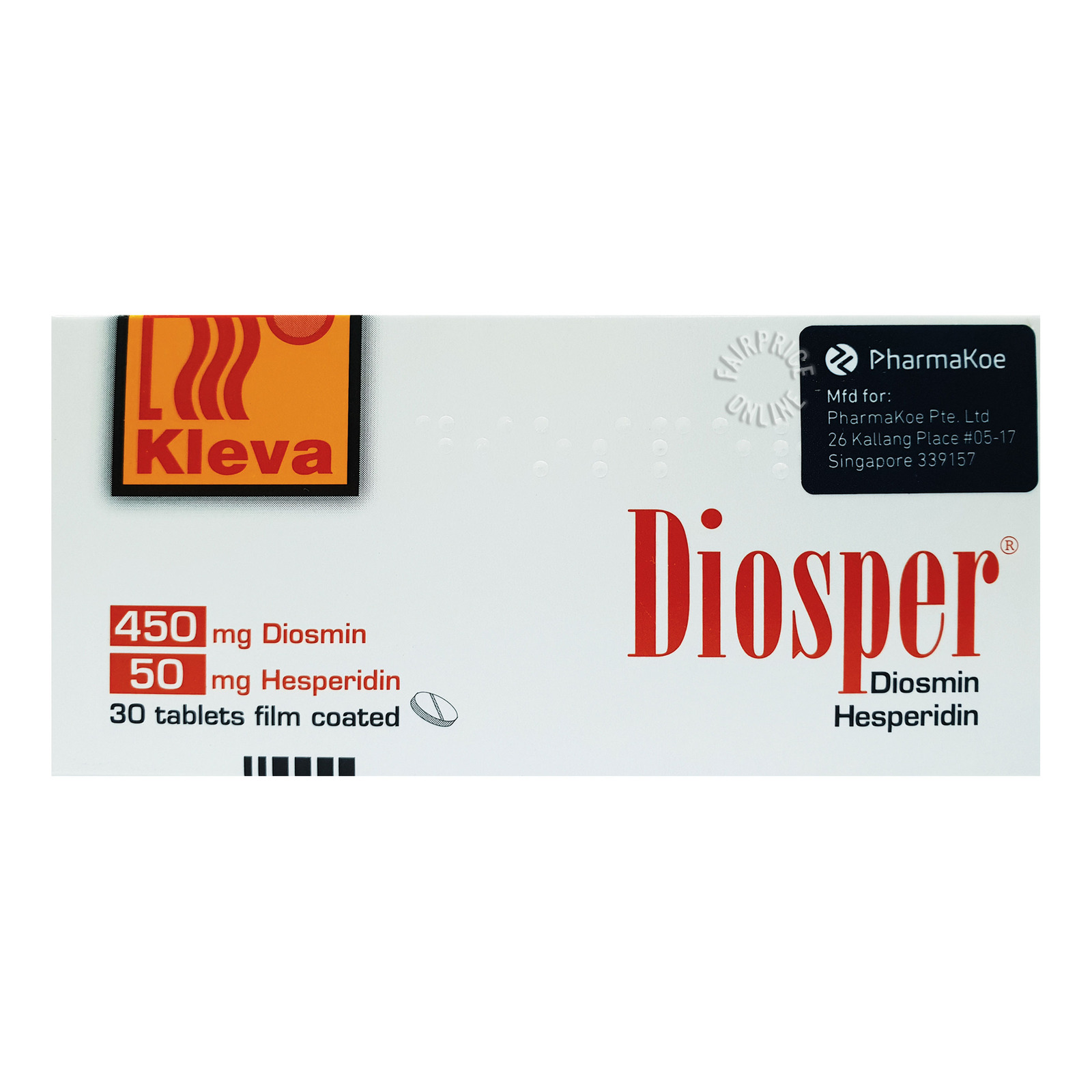 ICM Pharma Diosper 500mg | NTUC FairPrice