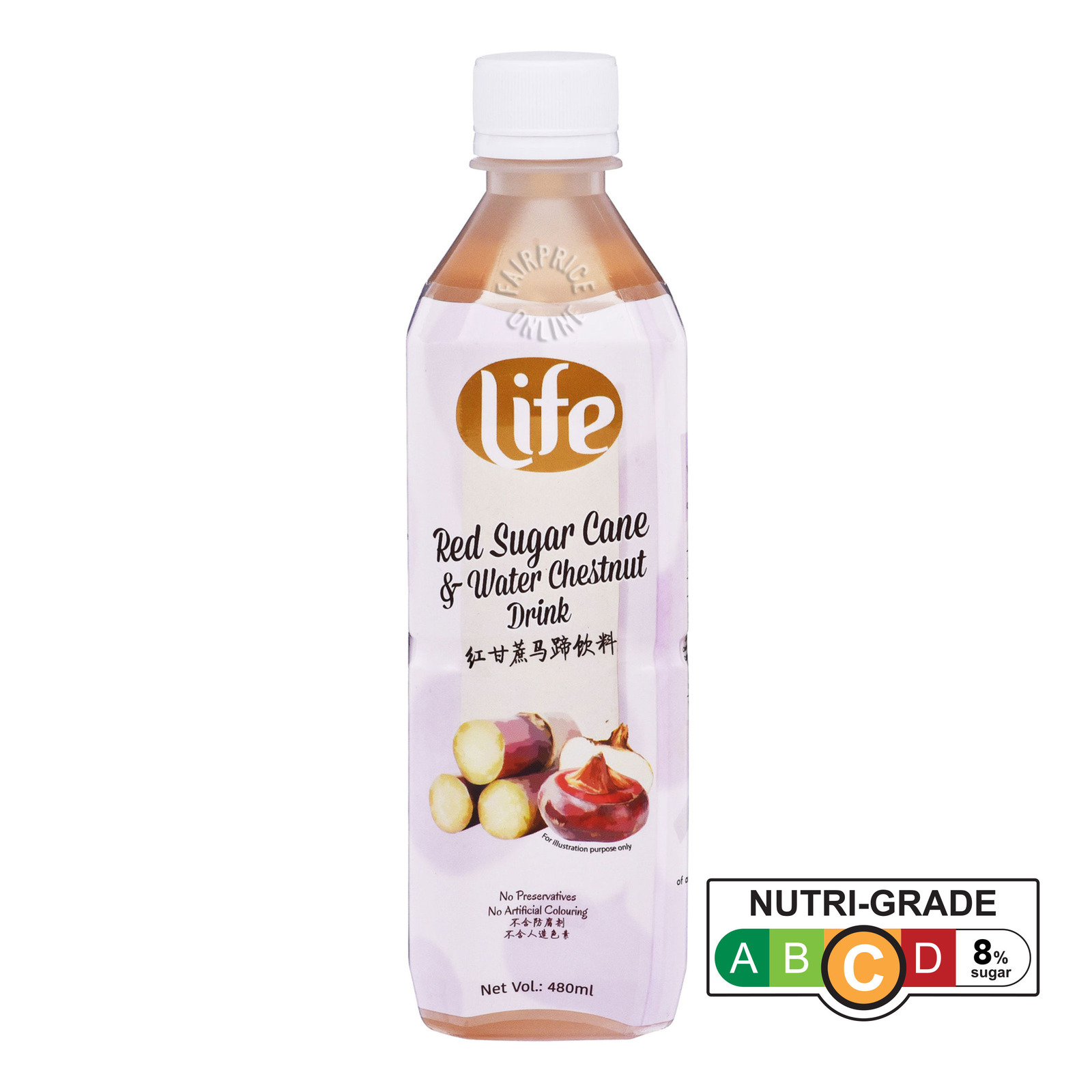 Life Bottle Drink - Red Sugar Cane & Water Chestnut | NTUC FairPrice