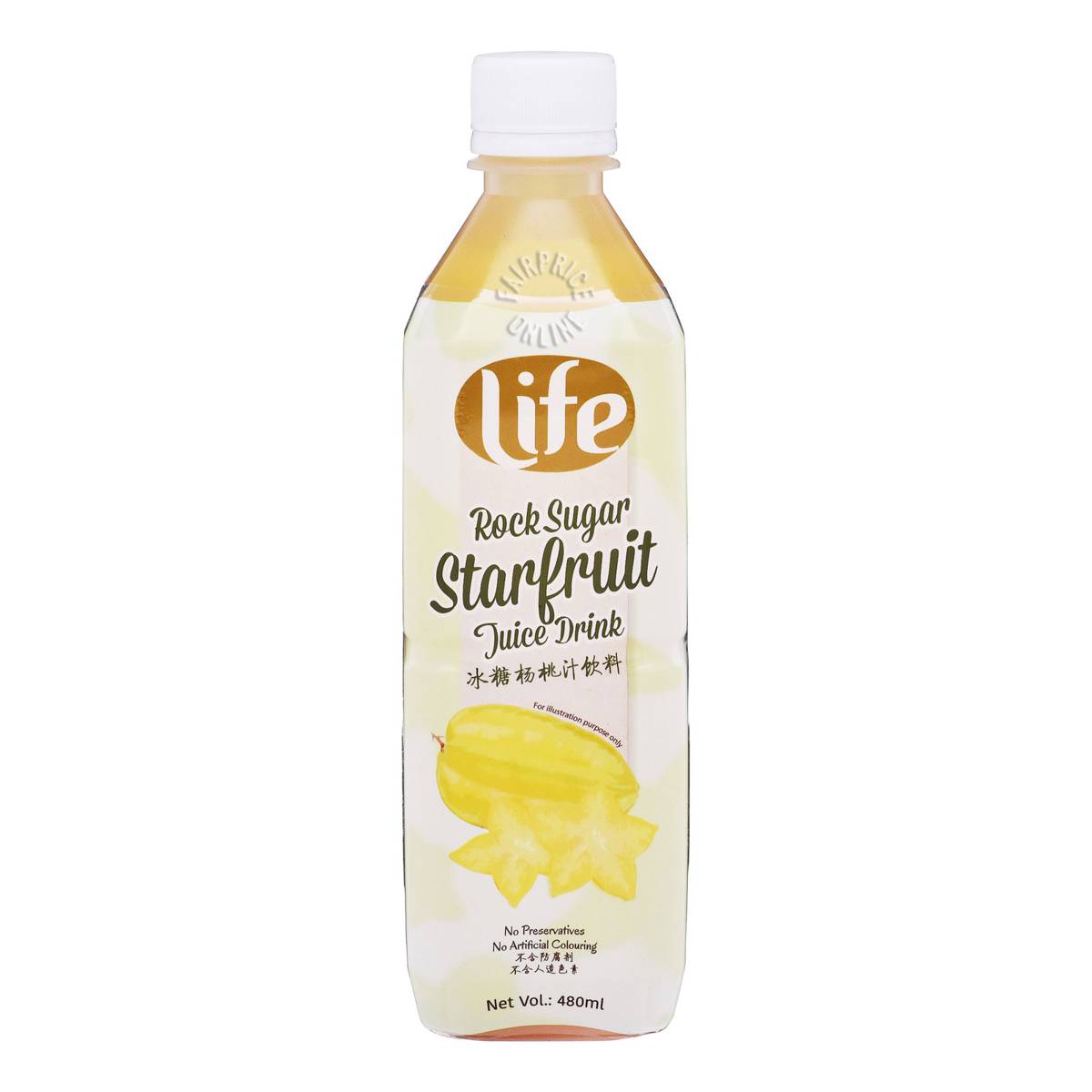 Life Bottle Drink - Rock Sugar Starfruit Juice | NTUC FairPrice