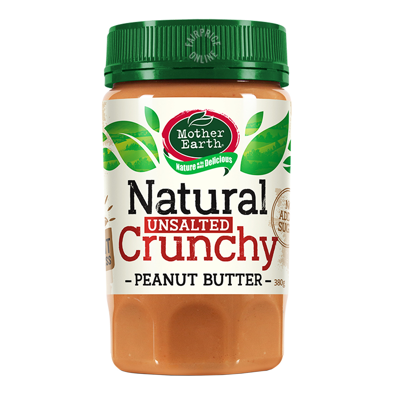 Mother Earth Natural Peanut Butter - Crunchy | NTUC FairPrice
