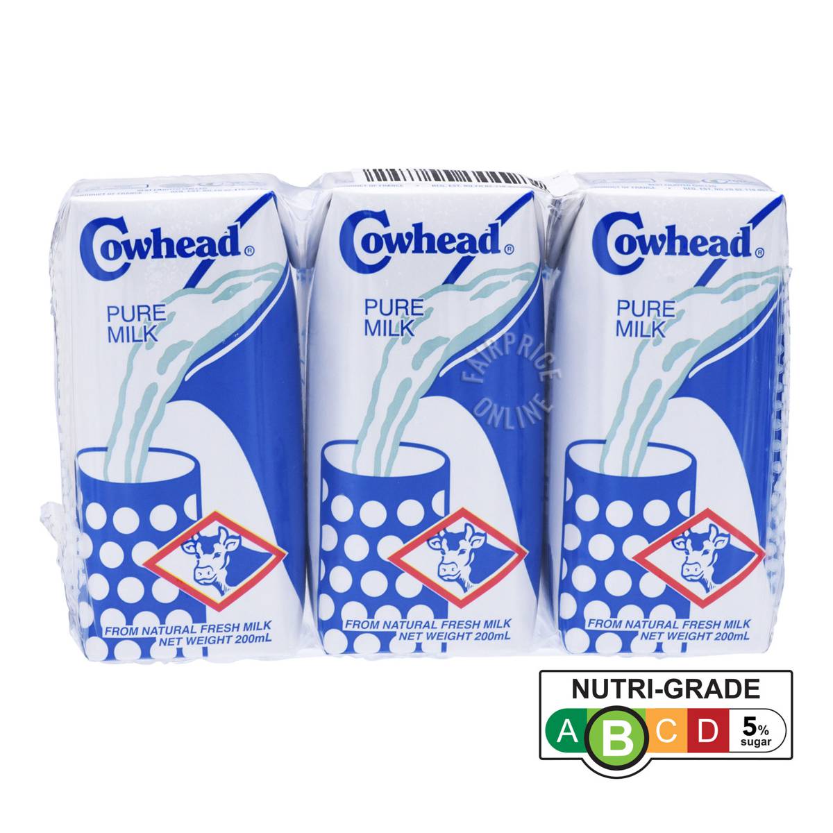 Cowhead UHT Pure Milk | NTUC FairPrice